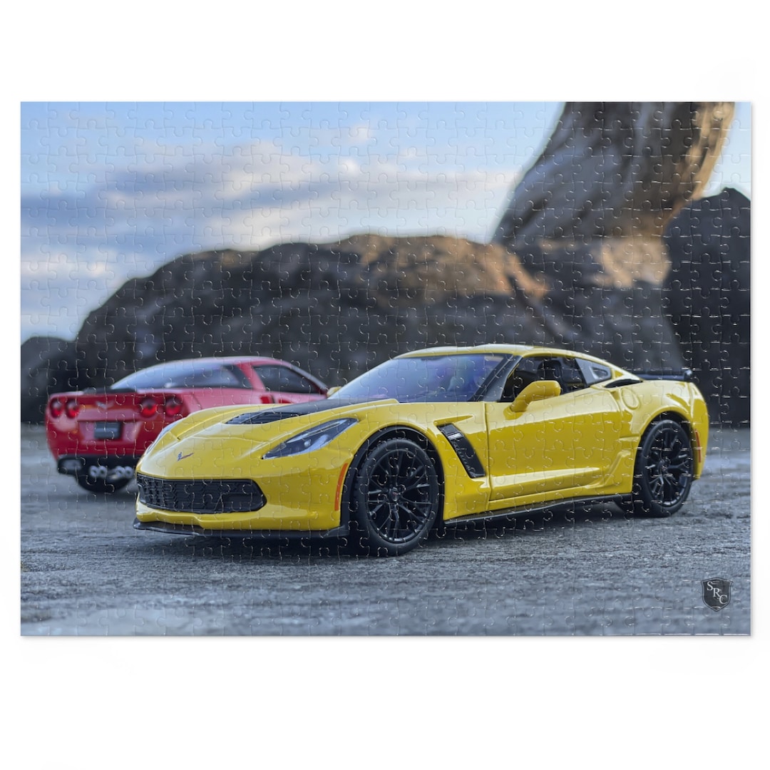 Chevrolet Corvette C6 & C7 - SRC Jigsaw Puzzle (110, 500, 1000 - Piece ...
