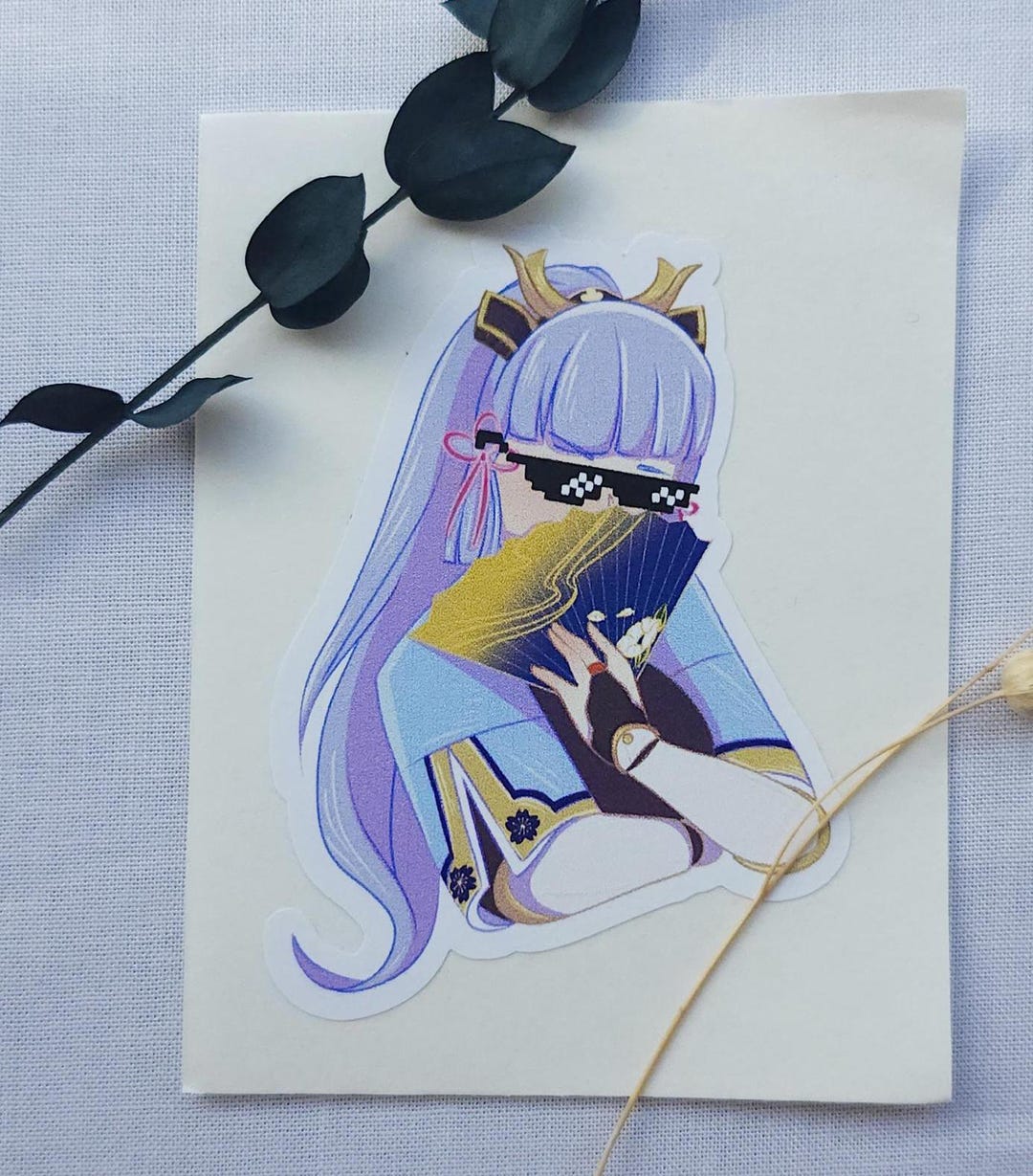 Ayaka Genshin Impact Sticker - Etsy