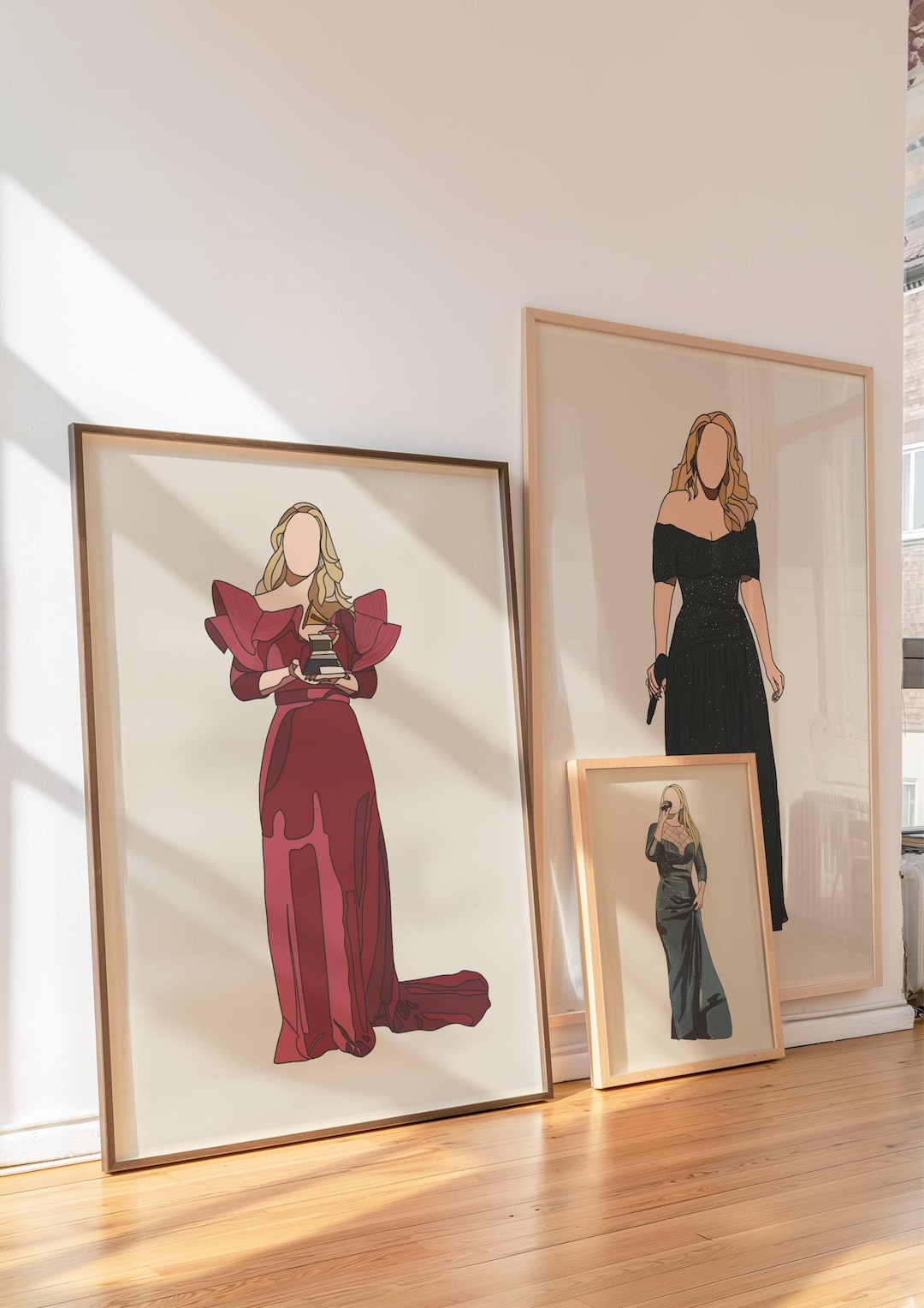 Grammys 2023 Abstract Pop Singer Fan Art Poster Music Fans Wall Prints ...