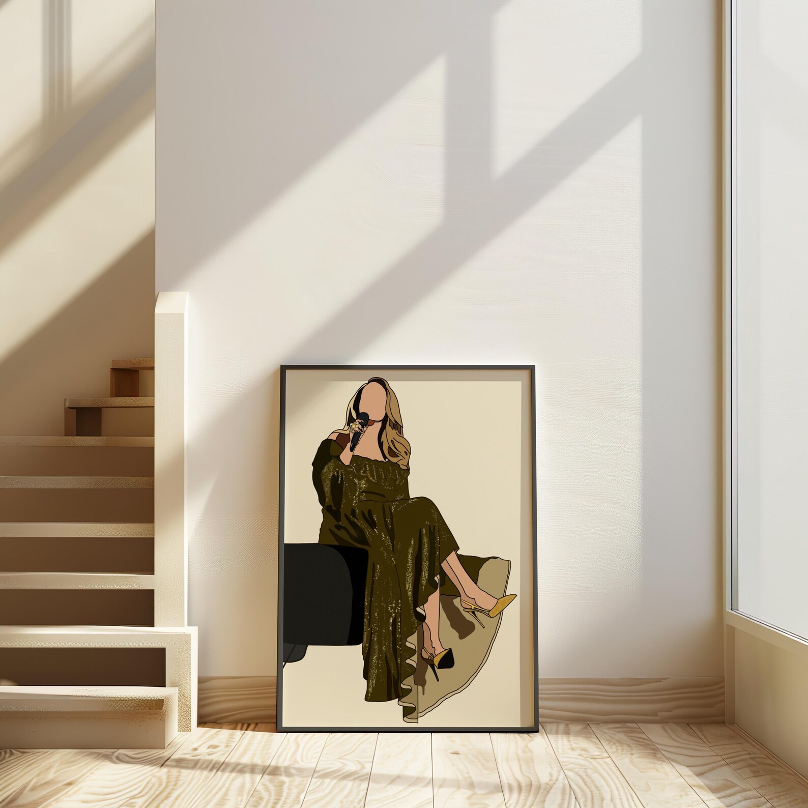 Abstract Pop Singer Fan Art Poster | Drink Wine Concert 2022 | Music ...