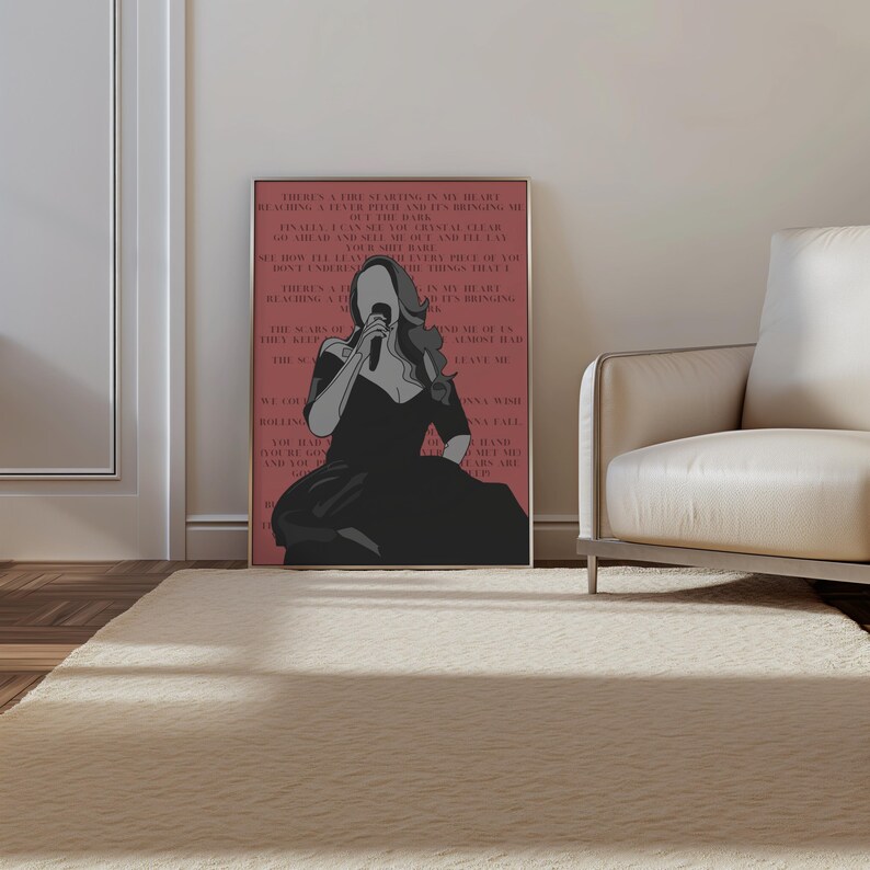 Abstract Pop Singer Fan Art Poster Las Vegas Concert 2024 Music Fans ...