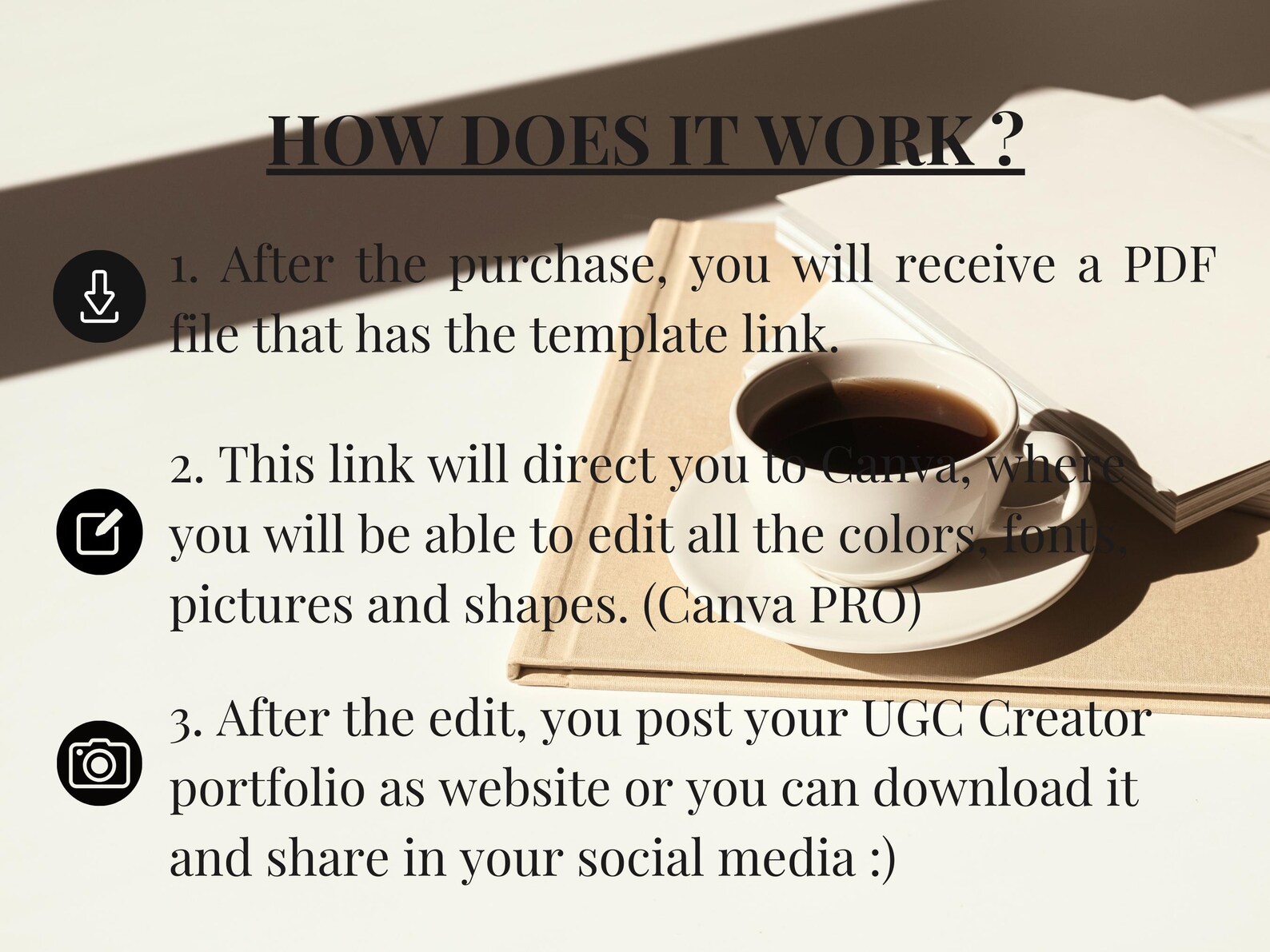 UGC Portfolio Template, UGC Website, UGC Template, Ugc Media Kit ...