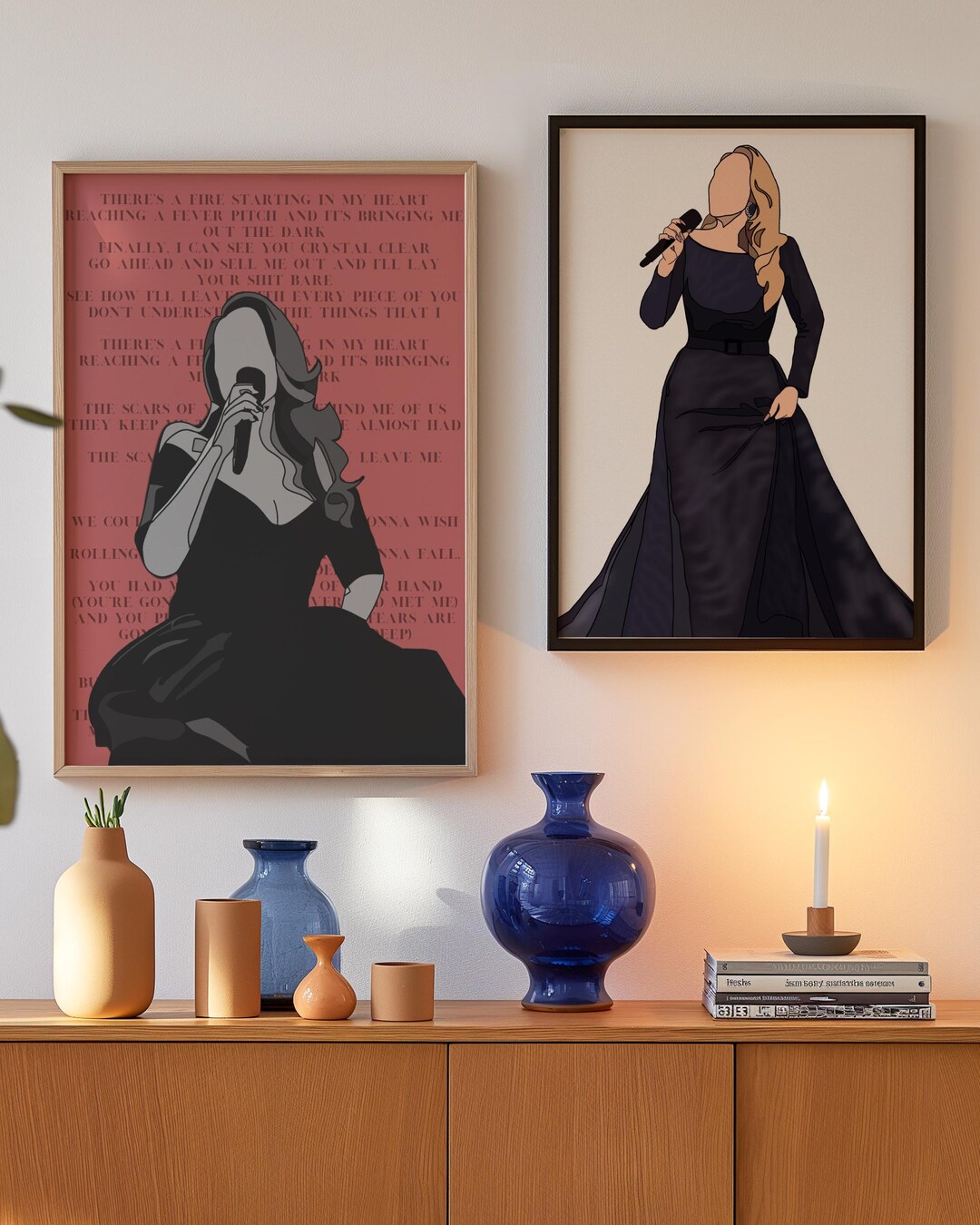 Abstract Pop Singer Fan Art Poster Las Vegas Concert 2024 Music Fans ...