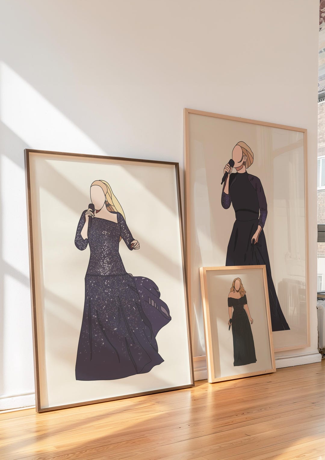 Minimalist Singer Pop Wall Art Abstract Singer Celebrity Poster Gift ...