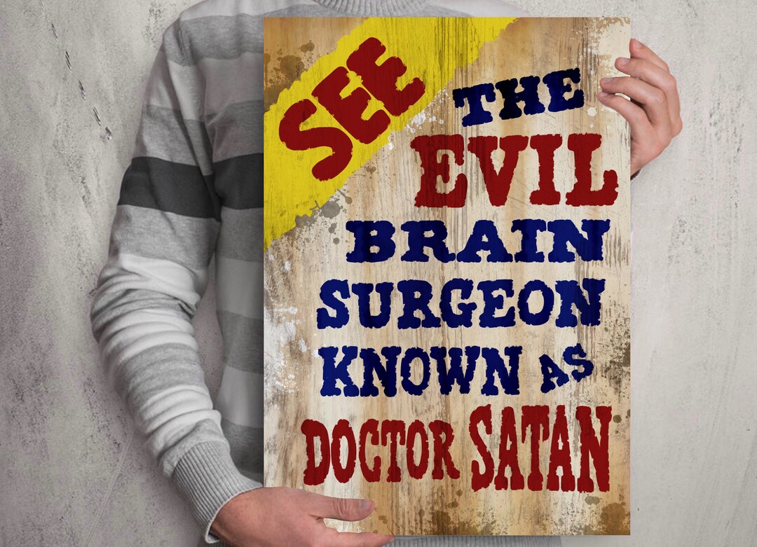 Captain Spaulding Museum Monsters and Madmen Poster . Devils Rejects ...