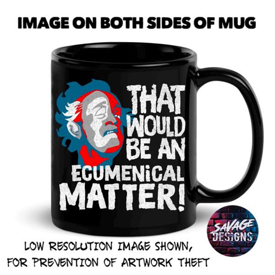 Father Ted Black Glossy Mug Father Jack Hackett That Would Be an ...