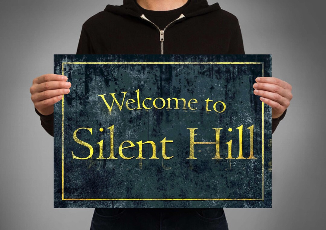 Silent Hill Sign Poster Print From the Iconic Horror Movie Silent Hill ...