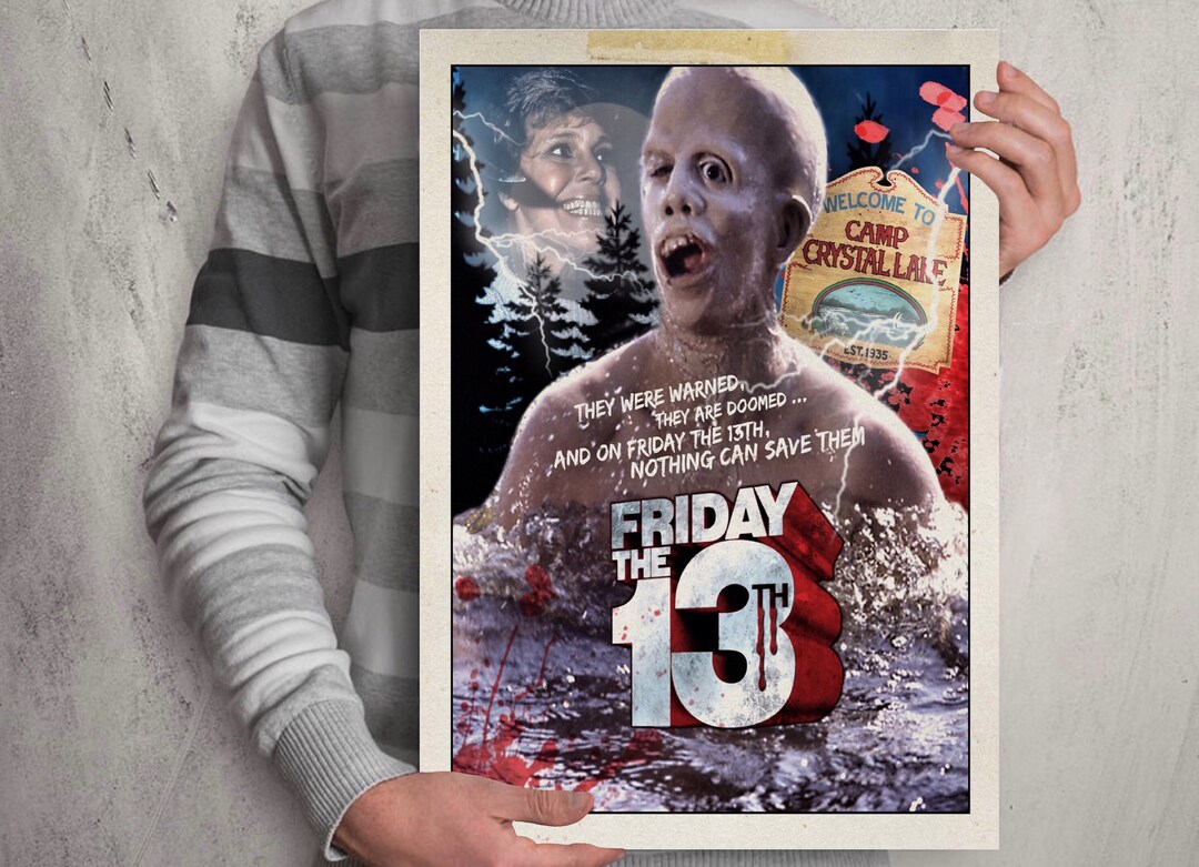 Jason Voorhees friday the 13th Poster - Etsy