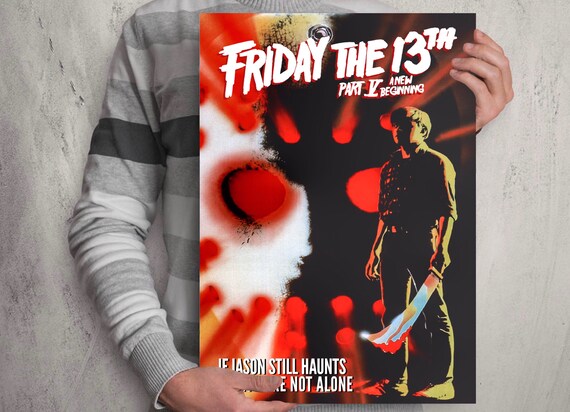 Freitag Der 13. Teil 5 Ein Neuanfang Poster Mit Tiefer Demut Und
