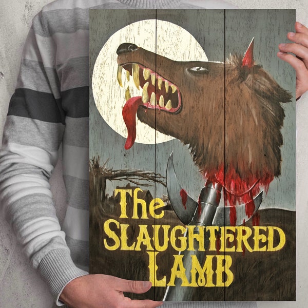American Werewolf Sign - Etsy
