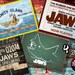 Set of 4 Jaws Posters. Amity Island. Steven Spielberg Quint Brody ...