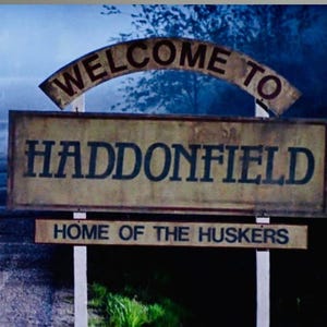 Large Haddonfield Home of the Huskers Sign Replica From Halloween 4 the ...