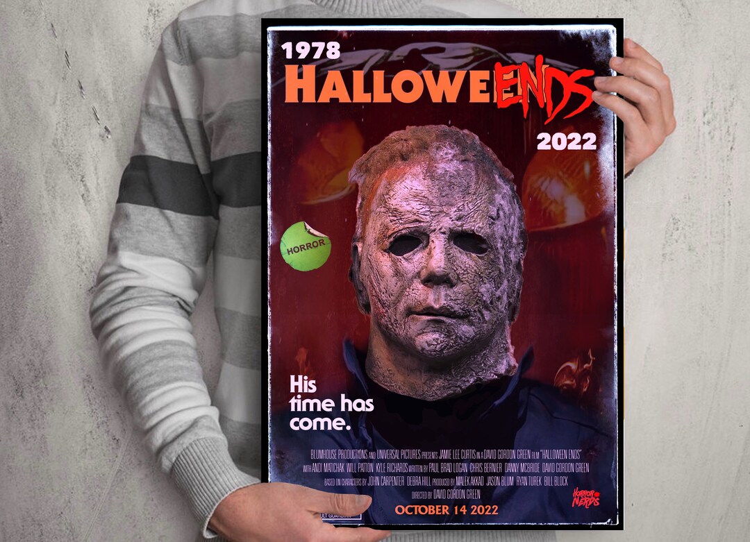 Halloween Ends Concept Poster Print - Michael Myers. Haddonfield ...