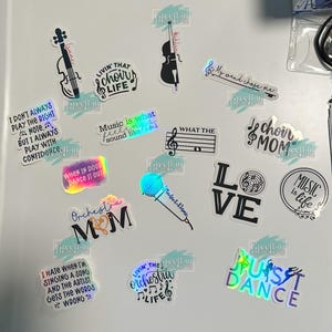 What the F Note | Choir | High School | Spirit Gifts | Stickers ...