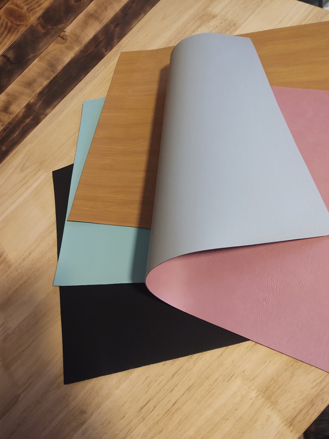 Laserable Leatherette Sheet Laser Engrave Leather Like With Adhesive ...