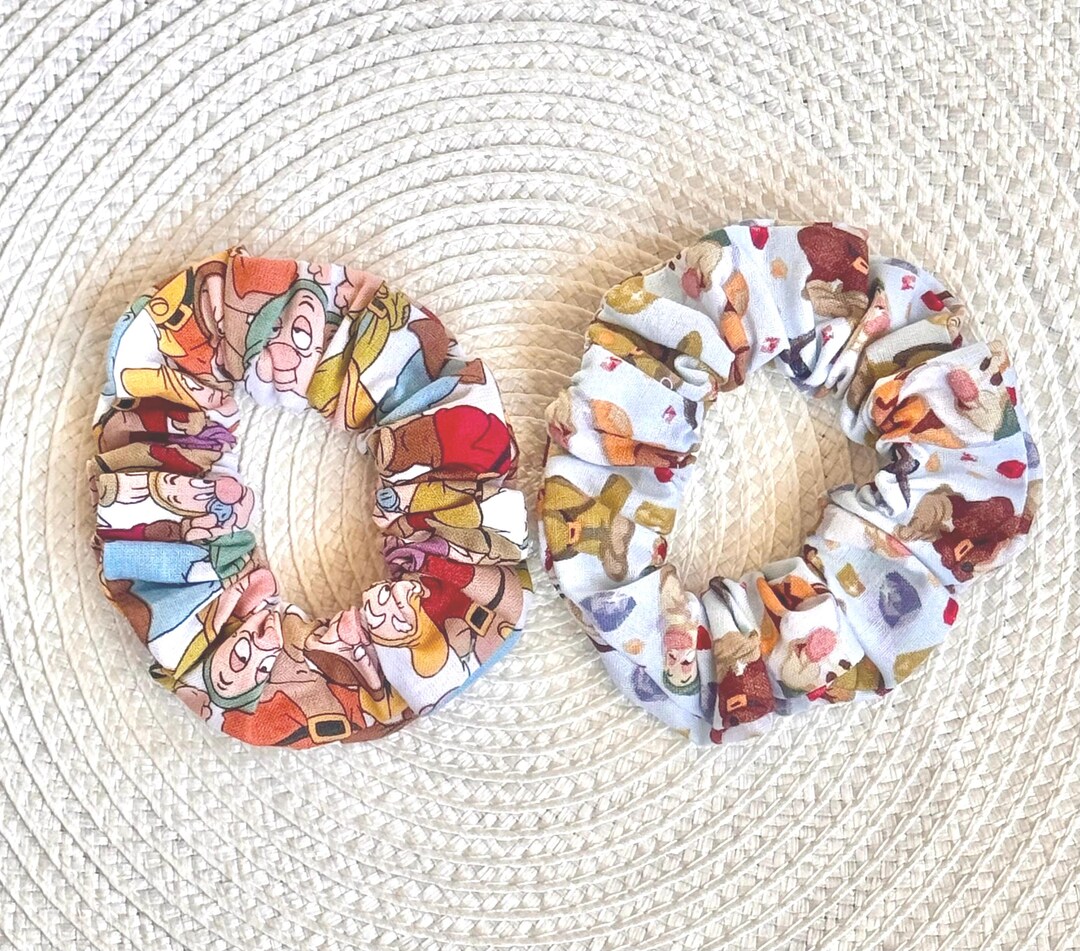 Seven Dwarfs Scrunchie, Run Disney Scrunchie, Dopey Challenge, Sleepy ...