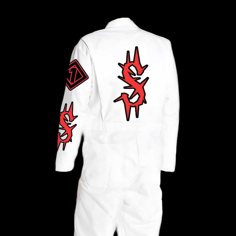 Shadow Assassins Series Barcode Jumpsuit! White Coveralls. Unisex! - Etsy