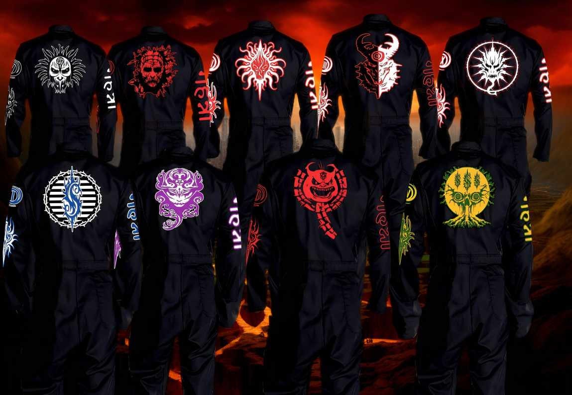 Dante's Inferno Themed Hell's Prisoners Barcode Jumpsuit SHEOL LIMBO 1 ...