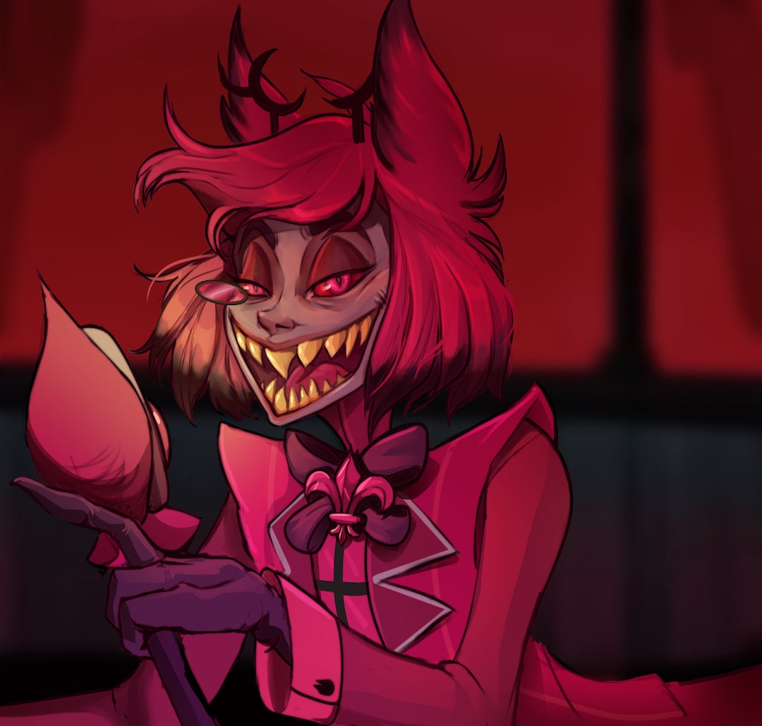 Alastor Fan Art - Etsy