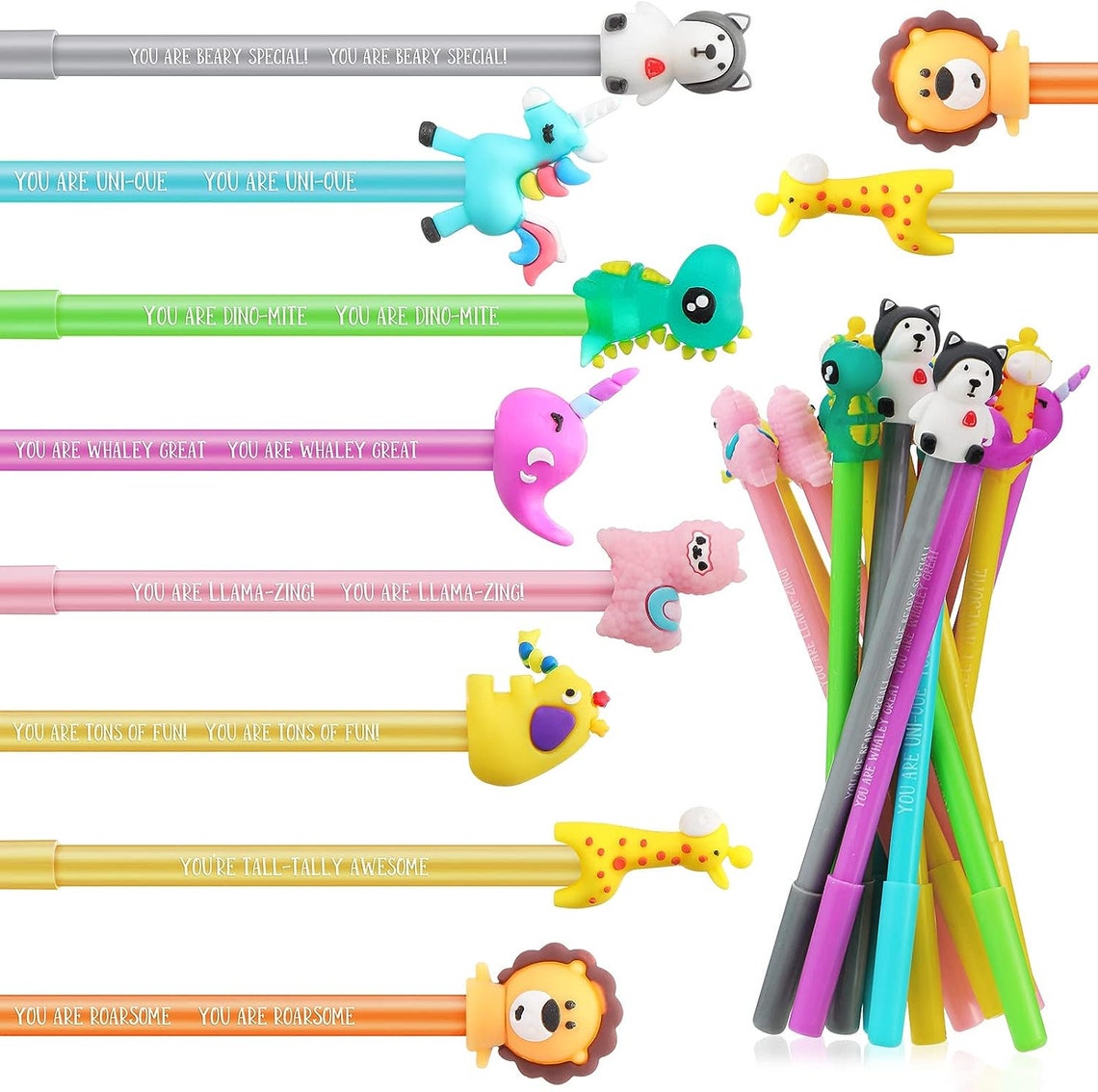 Safari Party Favor, Animal Pen, Bookmark/ruler, Jungle Classroom Gift ...