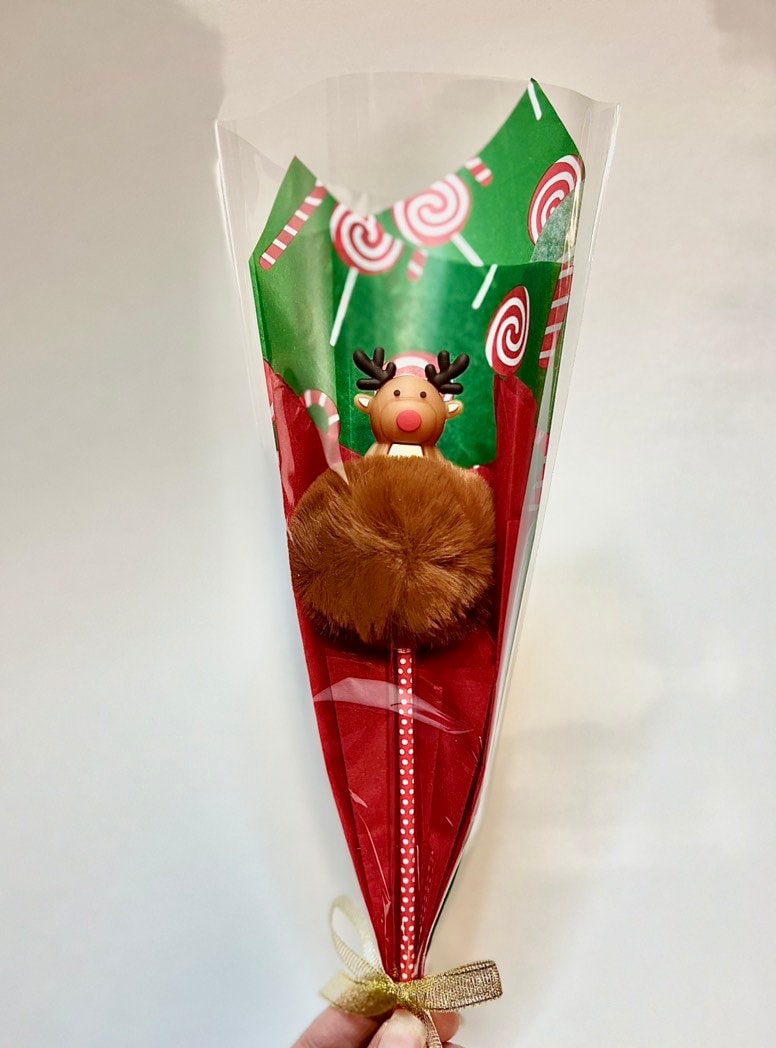 Christmas Puff Pens set of 4, Christmas Party Favors, Christmas ...