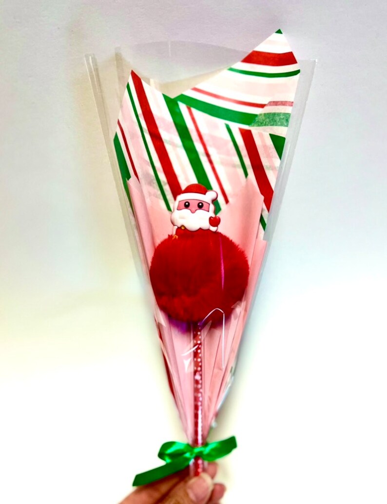 Christmas Puff Pens set of 4, Christmas Party Favors, Christmas ...
