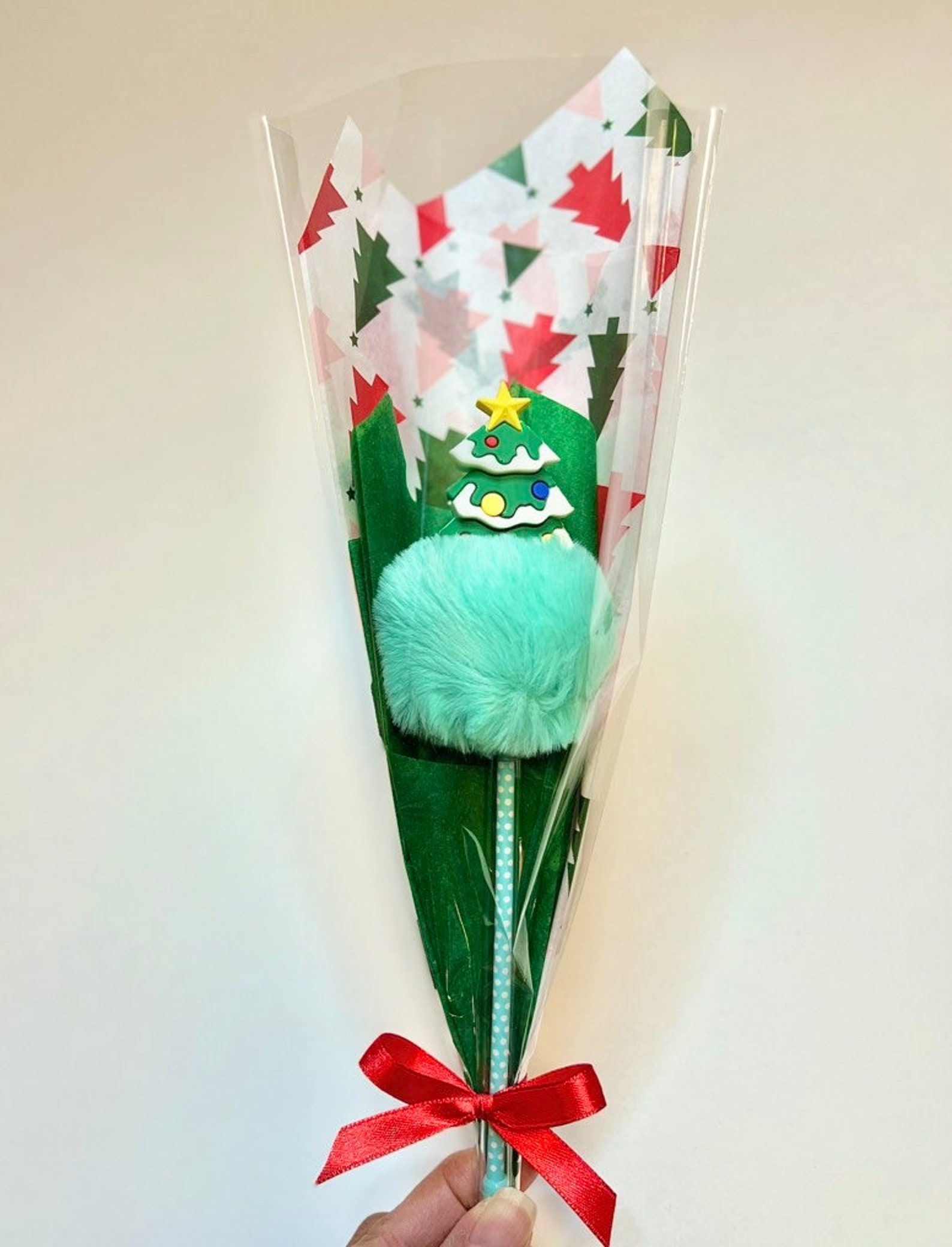 Christmas Puff Pens set of 4, Christmas Party Favors, Christmas ...