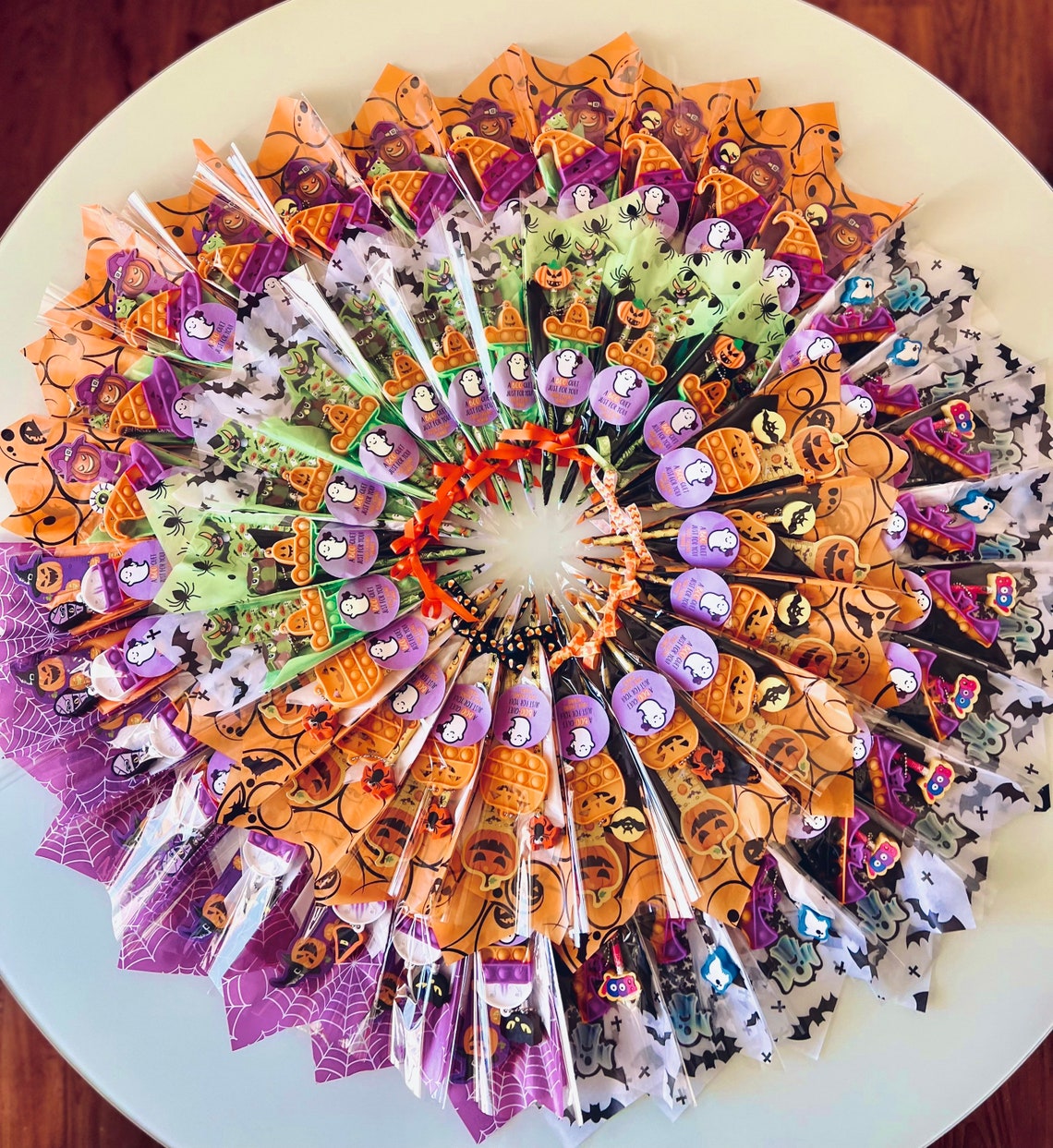 Halloween Pop It Halloween Pencil Halloween Ruler Halloween - Etsy