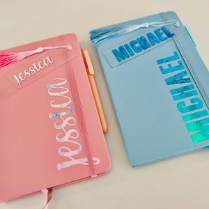 Personalized Journal and Bookmark Gift, Personalized Journal Gift ...