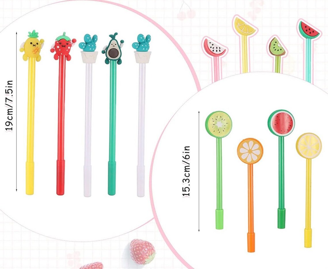 Set of 3 Summer Bouquet Favor Pack, Pop Its, Fruit Pen, Slap It ...