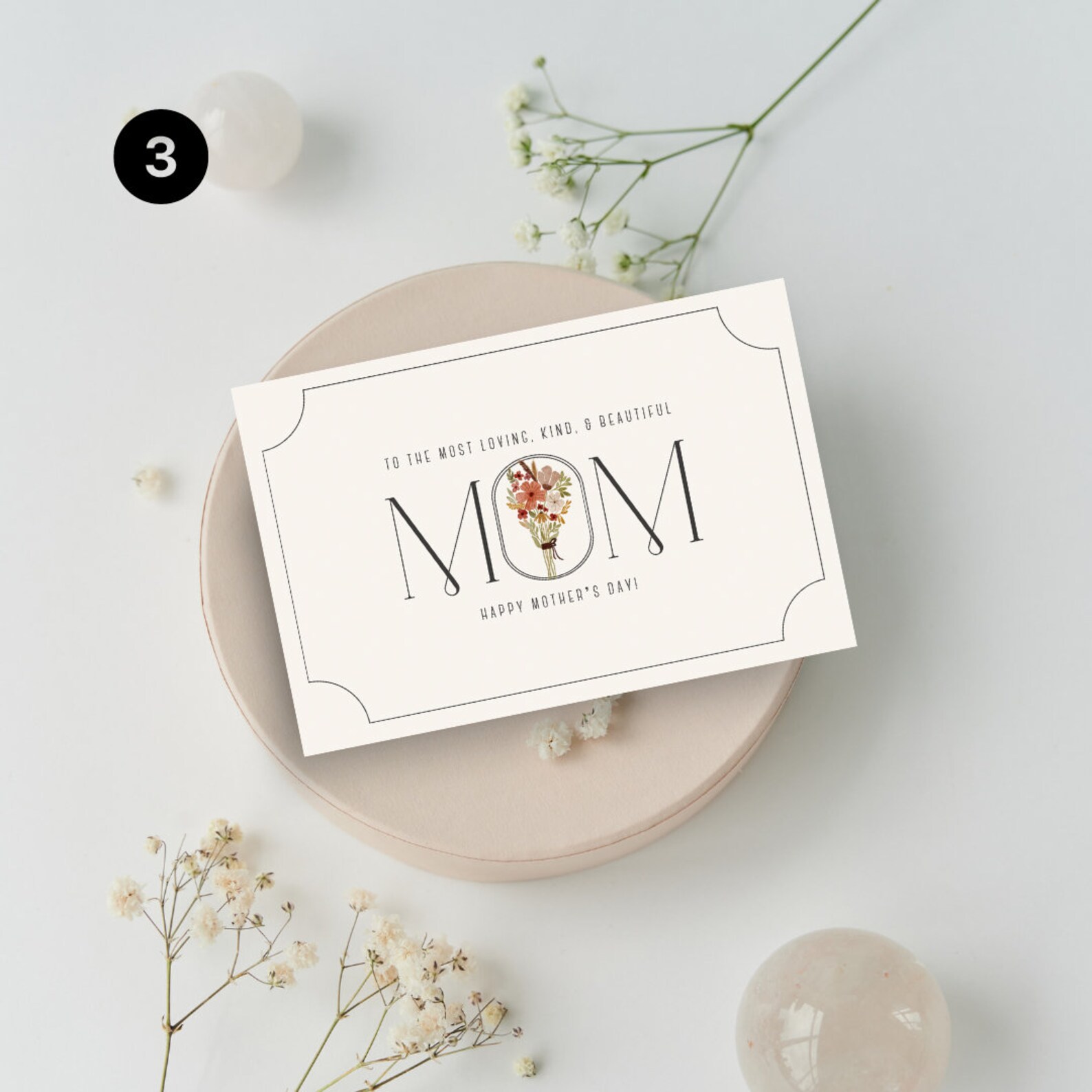 Printable Canva Mother's Day Card Editable Card Template 1-page Mother ...