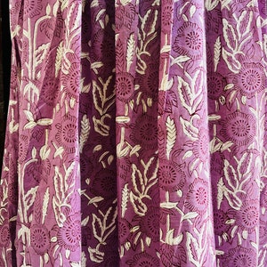 Hand Block Printed Dress | Floral Dresses | Unique Back Design Dress ...