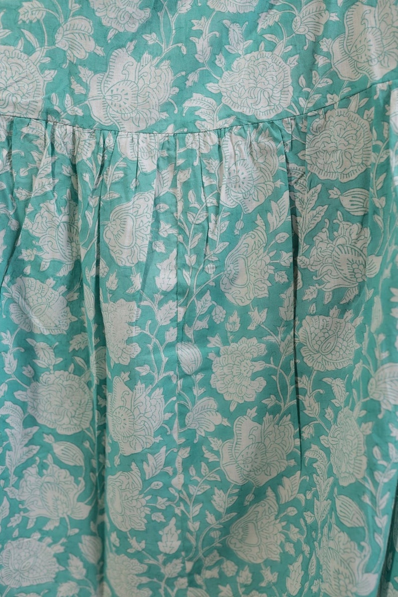 Hand Block Print Maxi | Indian Cotton Dresses | Bohemian Dresses - Etsy