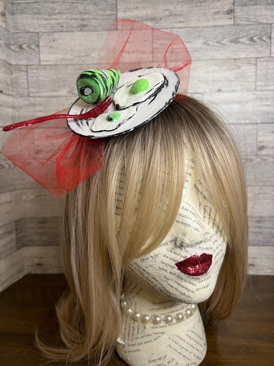 Dr. Seuss Green Eggs and Ham Crazy Hair Day Headband - Etsy