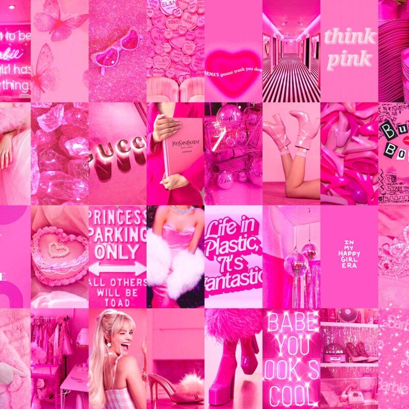 Hot Pink Barbie - Etsy