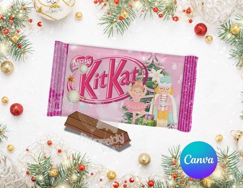 Editable Kitkat Wrapper Template - Instant Download for Any Theme ...