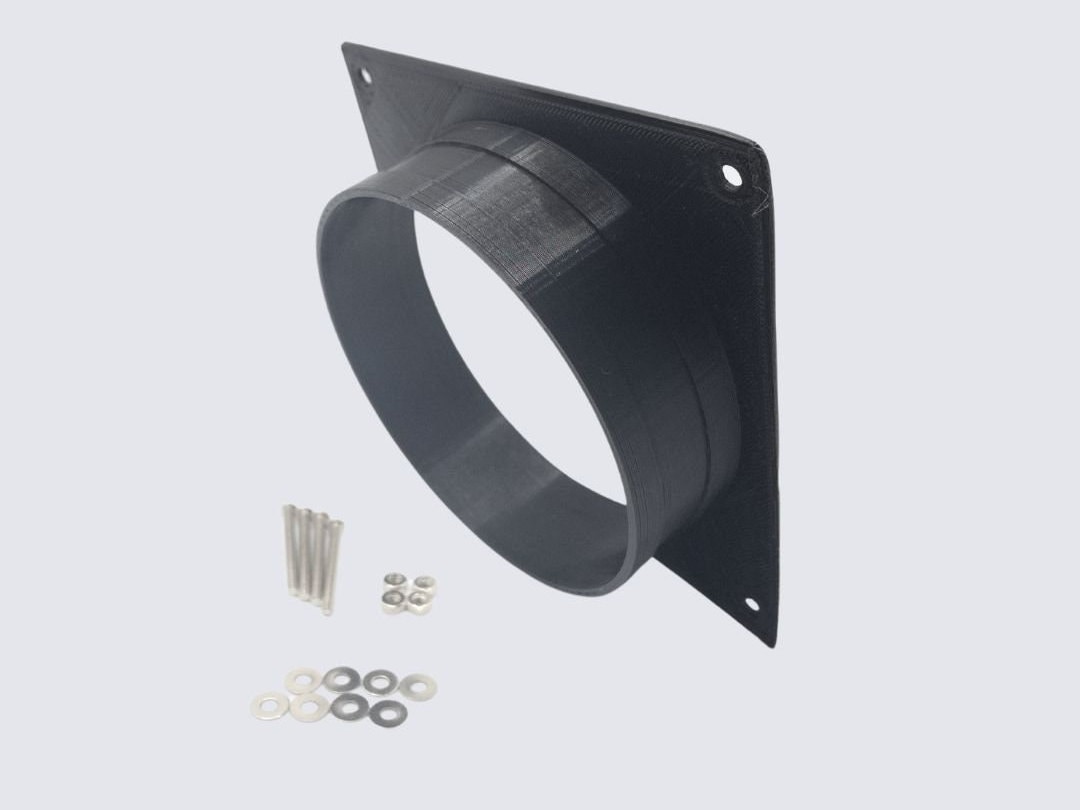 Fan Shroud for 100mm Duct 120mm Fan - Etsy