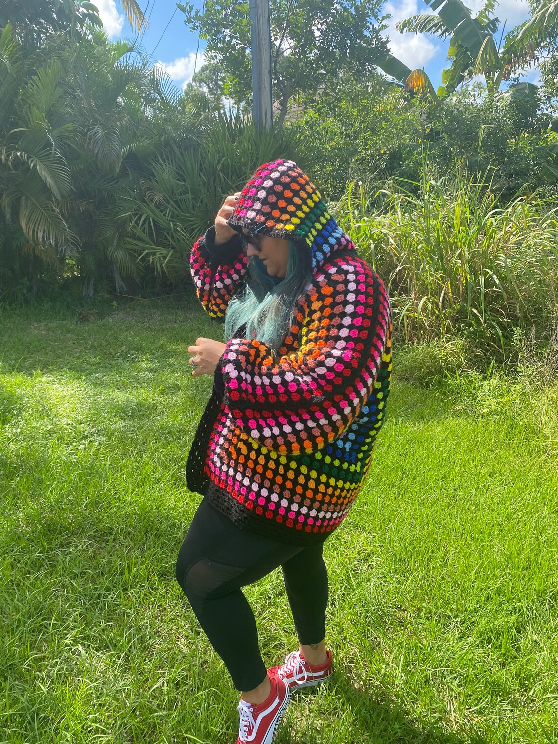 Multi Colored Cardigan - Etsy