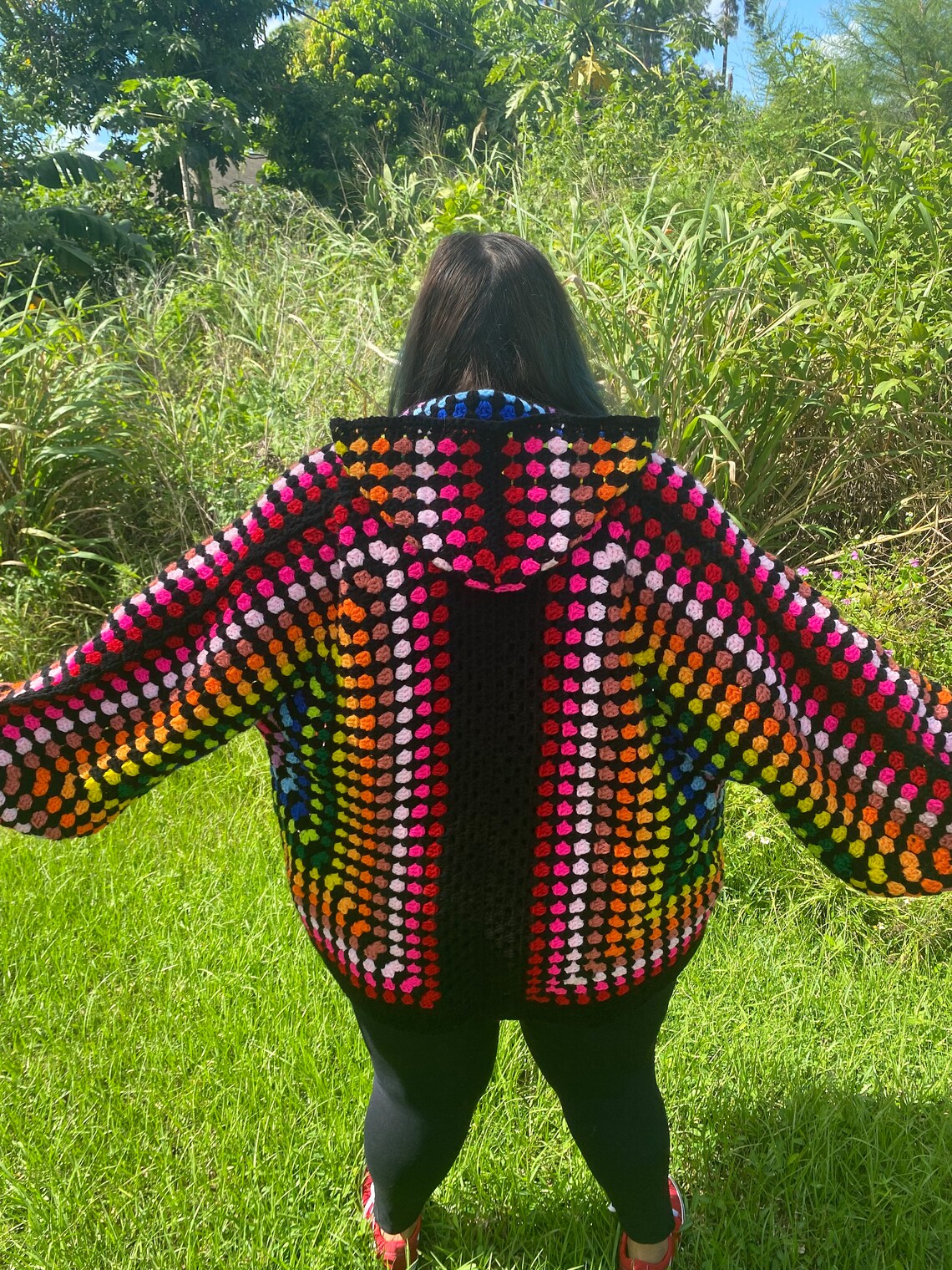 Multi Colored Cardigan - Etsy