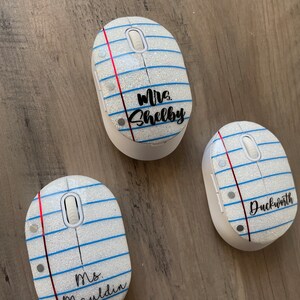 Notebook Paper, Glitter Mouse, Teacher Supplies, Back to School ...