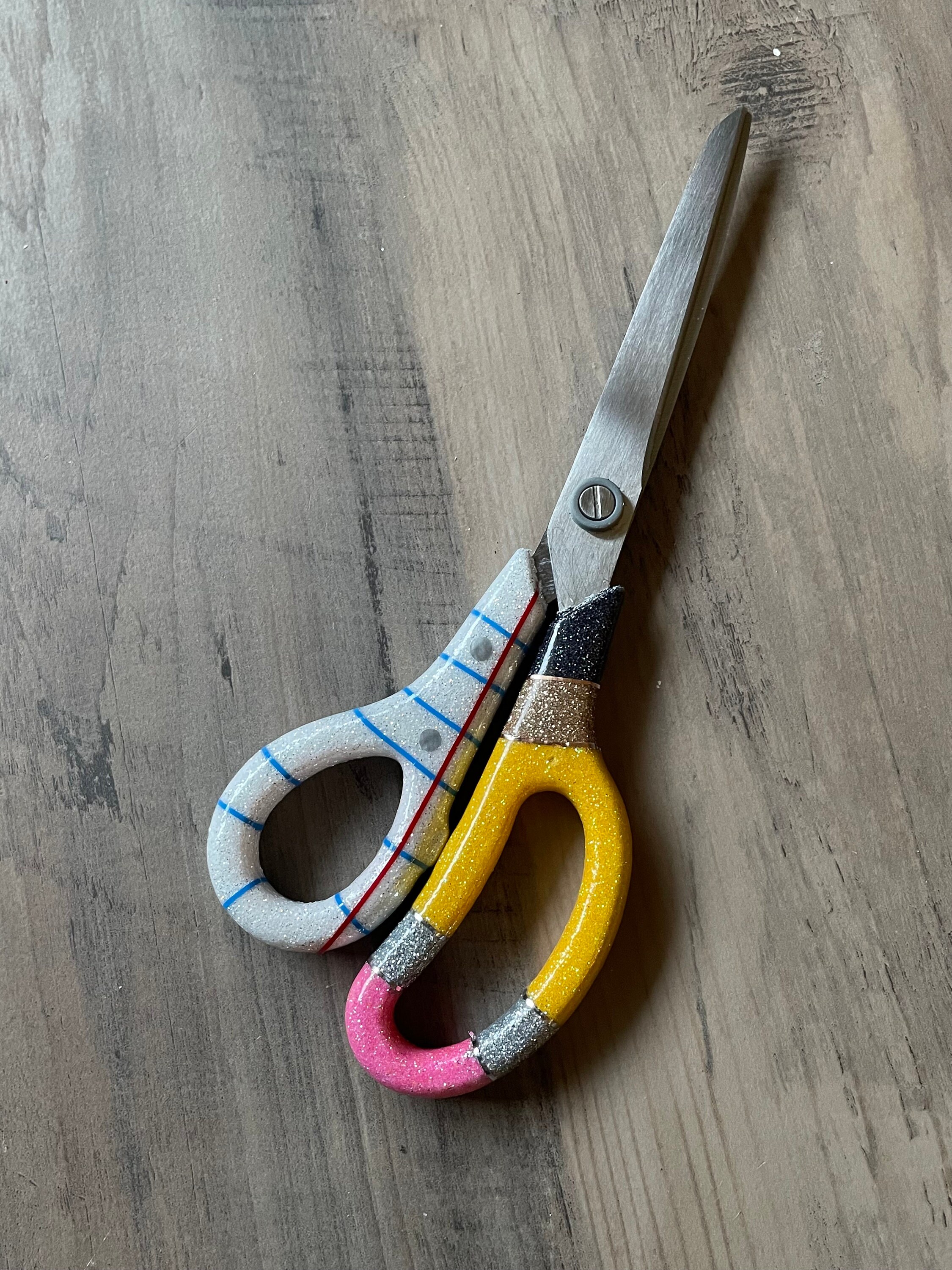 Pencil Scissors, Paper Scissors, Glitter Scissors, Gifts for ...