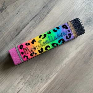 Cheetah Print Rainbow Leopard Pencil Stapler Rainbow Leopard Stapler ...