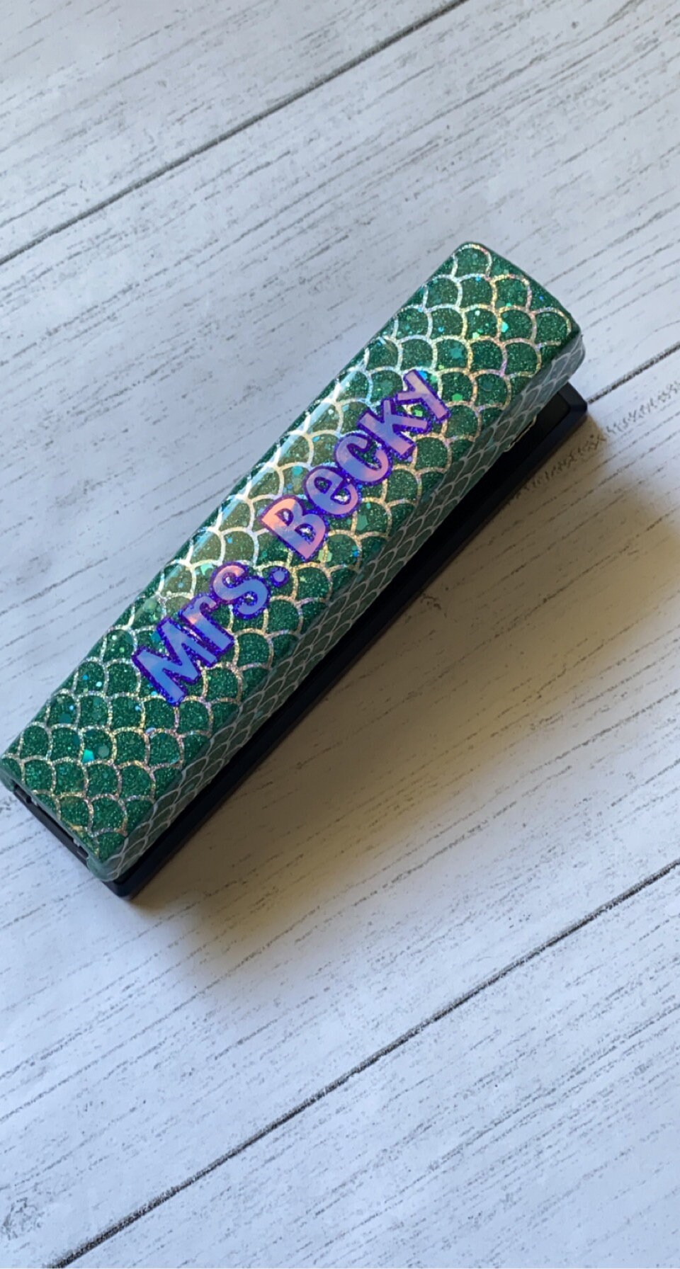 Mermaid Stapler Glitter Stapler Personalized Gifts - Etsy