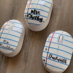 Notebook Paper, Glitter Mouse, Teacher Supplies, Back to School ...