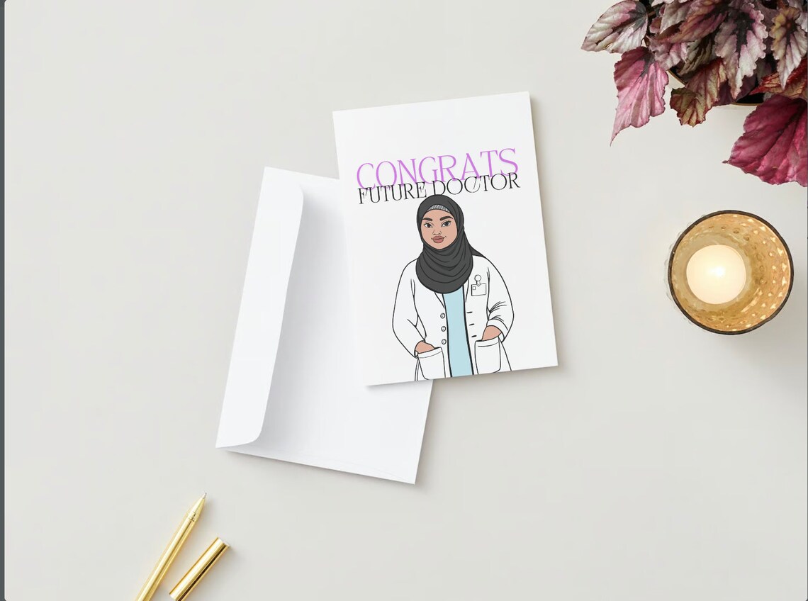 Congratulations Future Doctors: Printable Greeting Card PDF for Medical ...