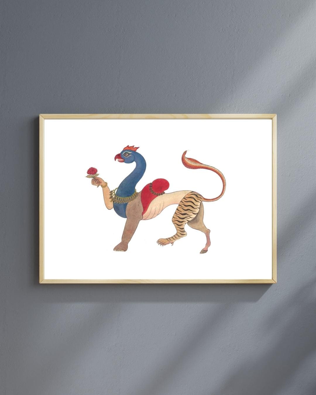 Navagunjara, a Universal Form of Krishna Poster - Etsy