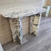 Calacatta Viola Marble Console Table: Luxury Entryway Accent, 45” - Etsy