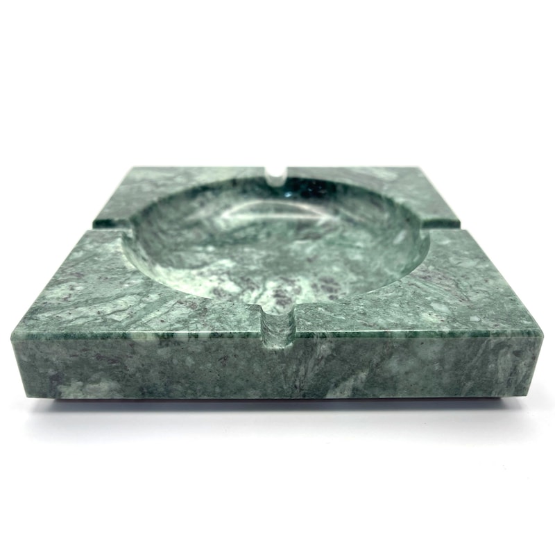 Green Marble Ashtray - Etsy Denmark