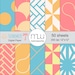 Tropical Geometric Digital Paper: Seamless Patterns (PDF Download ...