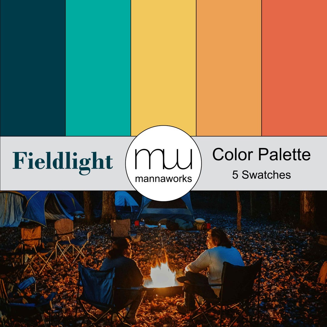 Cozy Camp Color Palette: PANTONE & HEX Swatches for Design (PDF ...